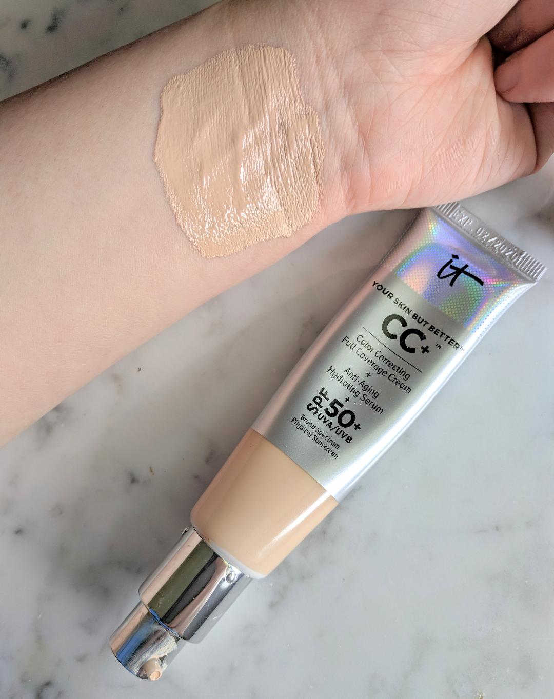 IT Cosmetics CC Cream & Confidence in an Eye Cream Review- Is it Worth ...